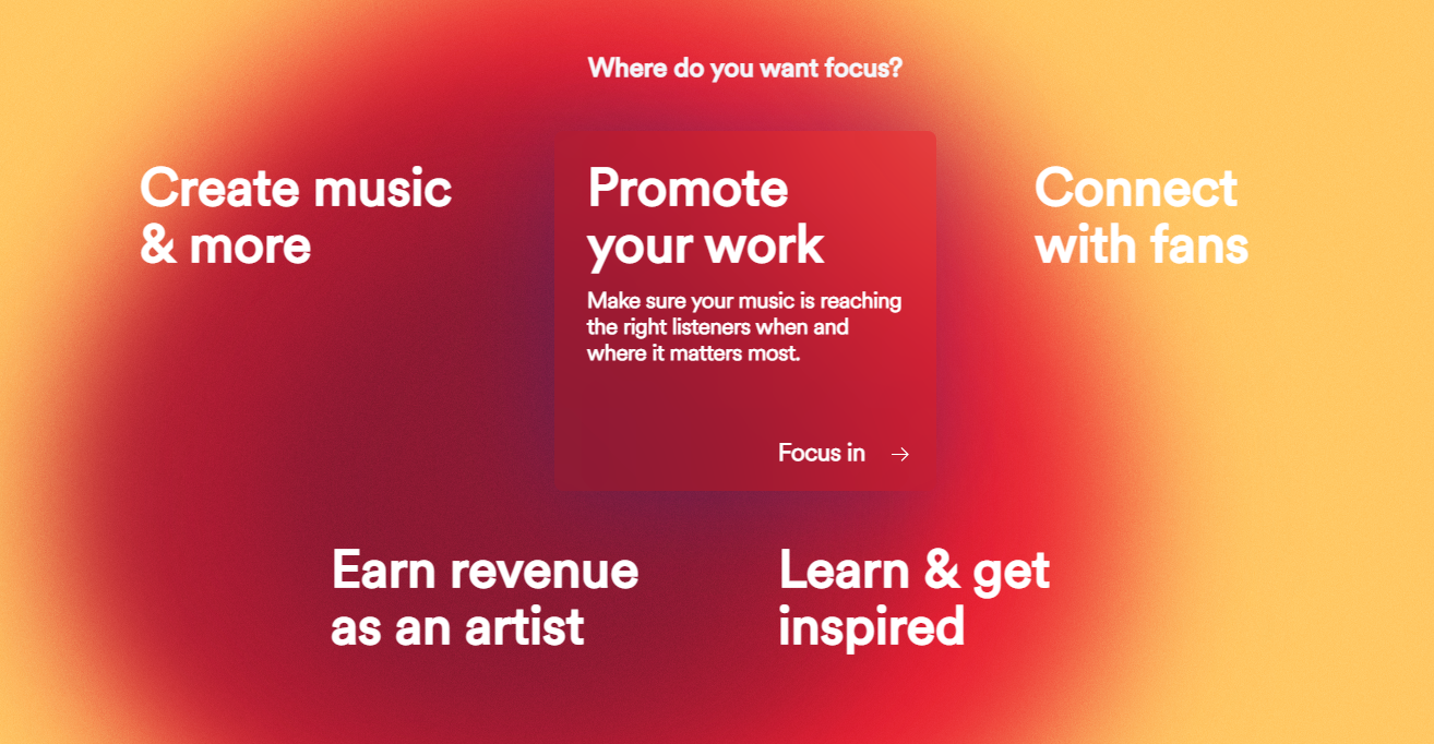 What is Spotify's tool In Focus? - RouteNote Support Hub