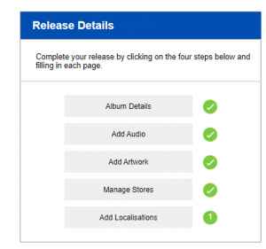 What's the Localisation section on my release page? - RouteNote Support Hub