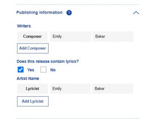 How do I resolve the Publishing Information error message? - RouteNote ...