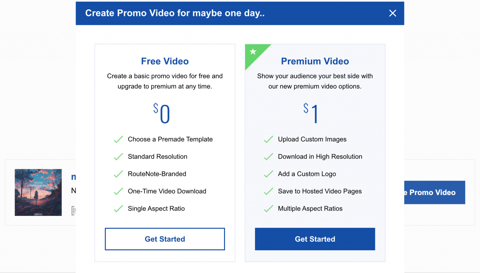 What is RouteNote Premiere Video? - RouteNote Support Hub