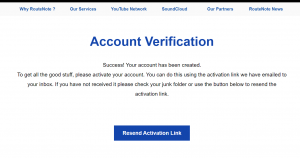 How do I activate my RouteNote account? - RouteNote Support Hub