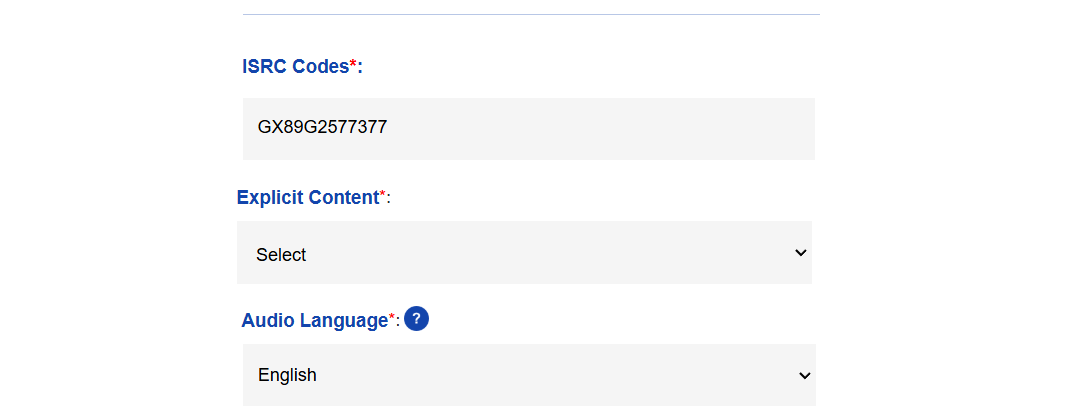 Can I use my existing ISRC/UPC codes when uploading? - RouteNote Support Hub